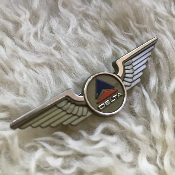 Accessories | Delta Vintage Airlines Pin | Poshmark
